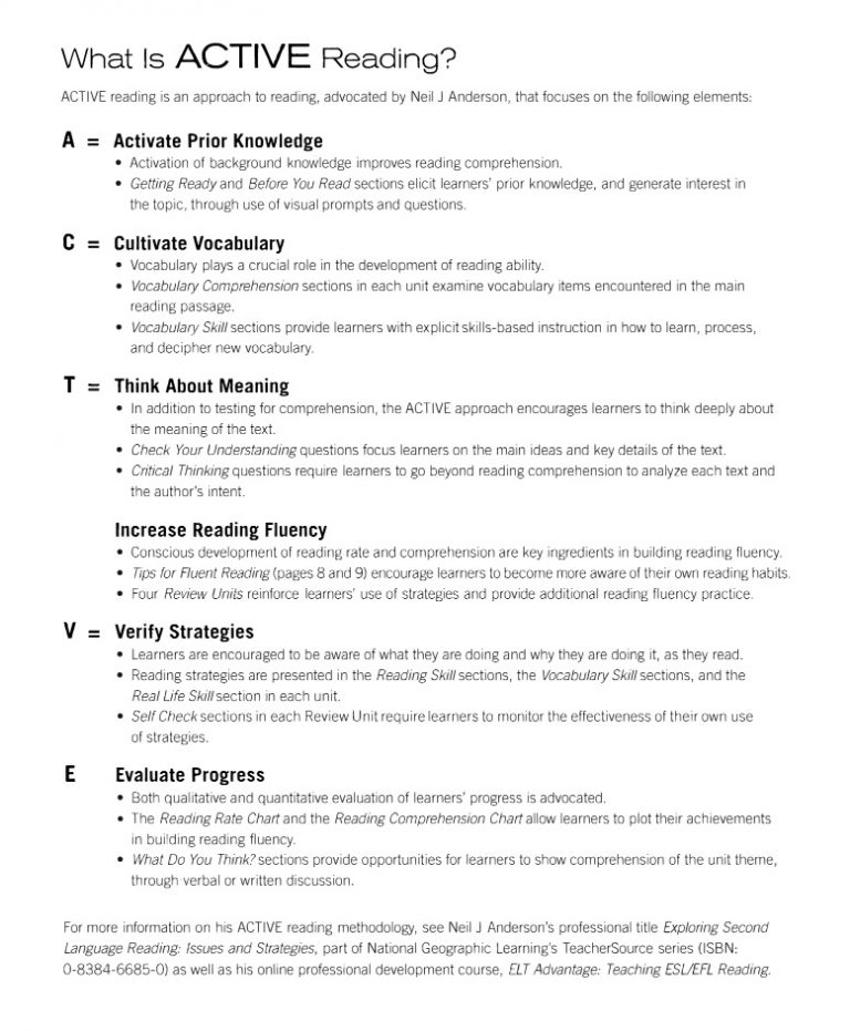 Download trọn bộ Active Skills For Reading Intro 1,2,3,4 PDF - Let's Talk English Center